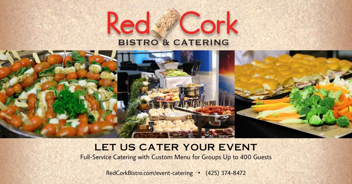 Event Catering - Red Cork Bistro & Catering in Mukilteo, WA - Full ...
